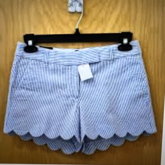J Crew Scalloped Shorts